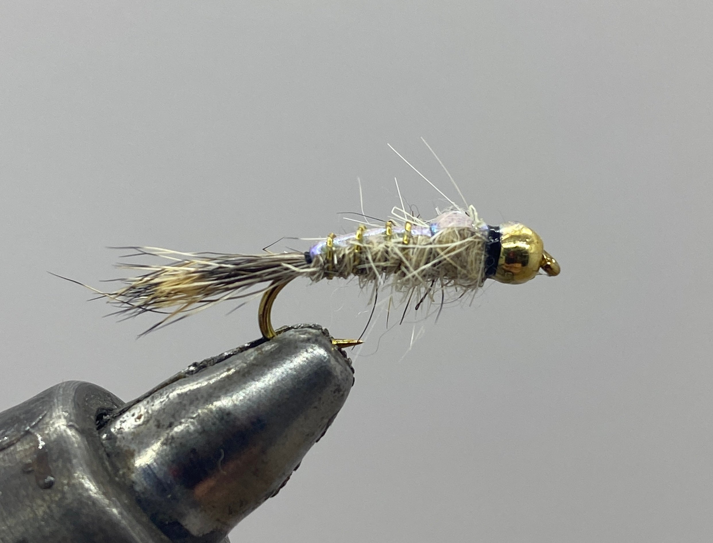 One Dozen (12) - Beadhead Hare's Ear - Flashback - Nymph – Strike Fly