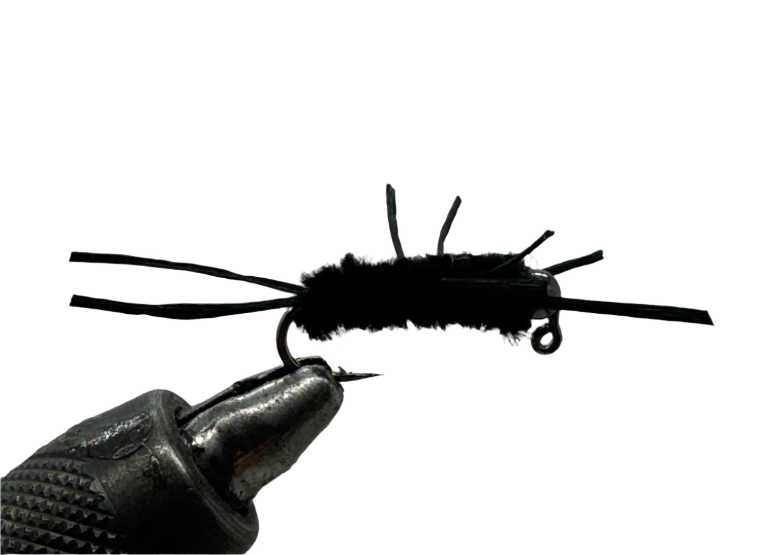 Tungsten Beadhead Jig - Pat's Rubber Legs - Black – Strike Fly