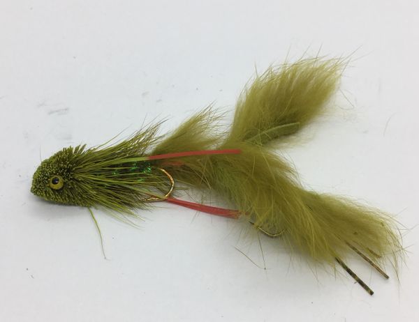Articulated Nancy P - Olive - Articulated Streamer – Strike Fly