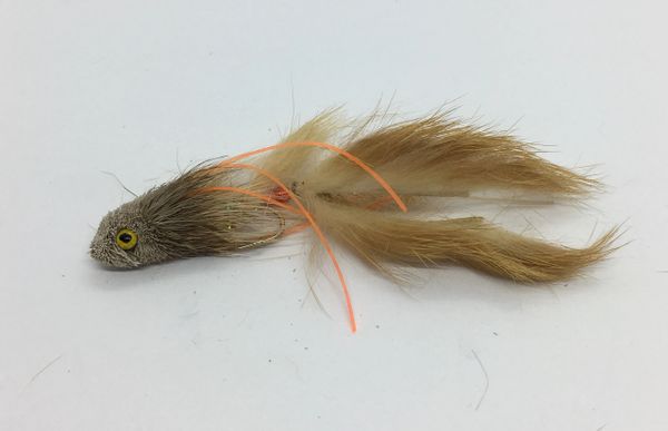 Articulated Nancy P - Natural/Tan - Articulated Streamer – Strike Fly