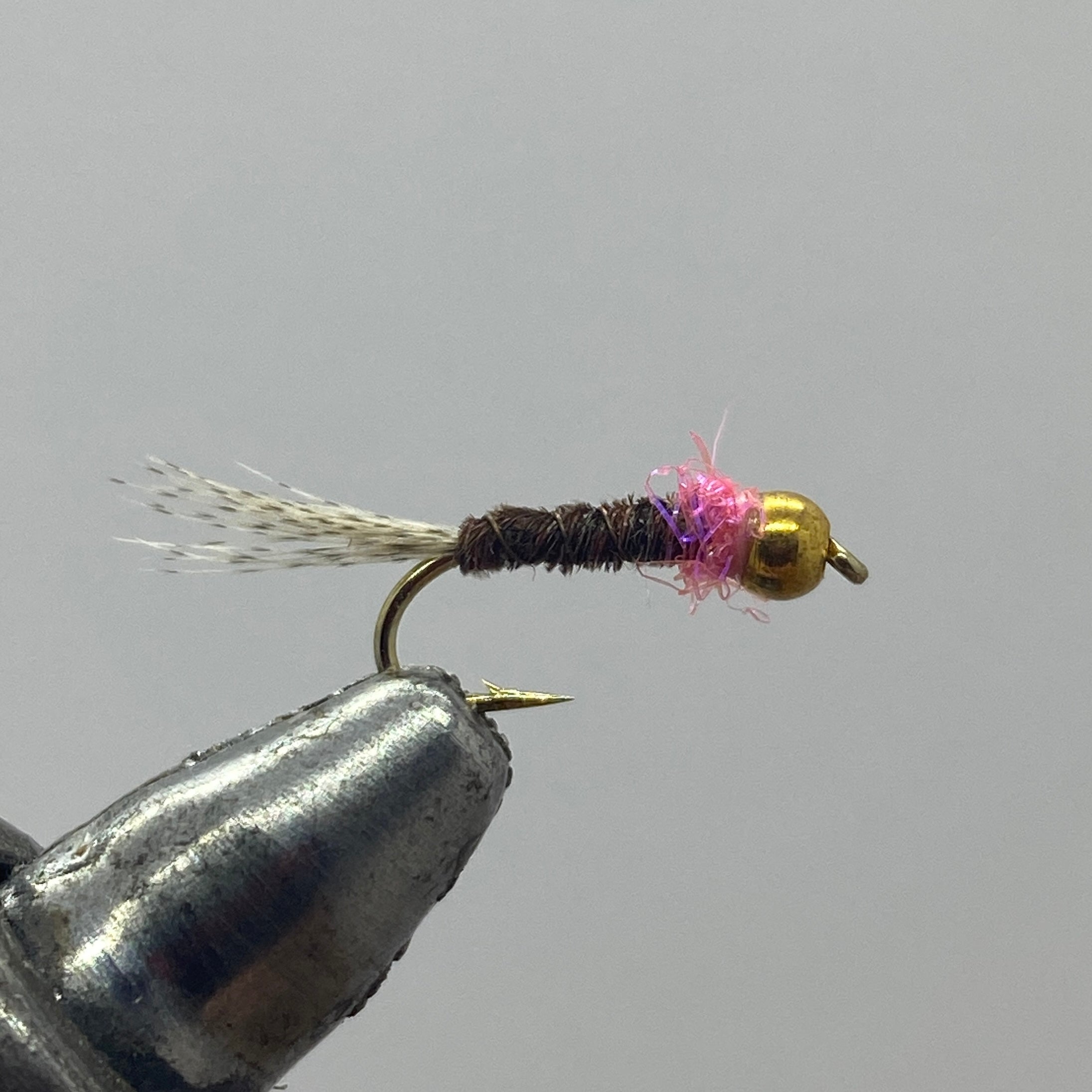 One Dozen (12) - Beadhead Frenchie - Pink - Nymph – Strike Fly
