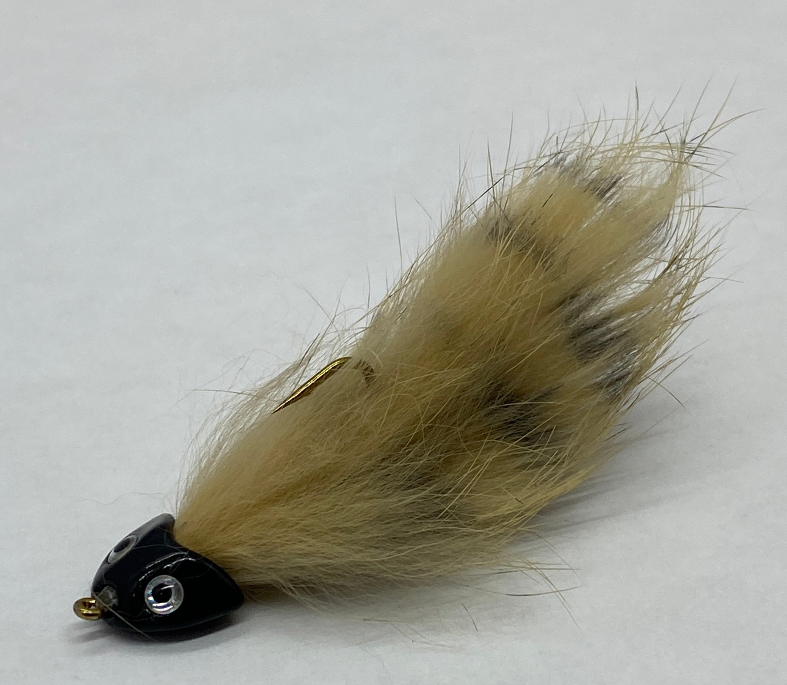 Six (6) - Sculpin Bunny - Tan - Streamer – Strike Fly