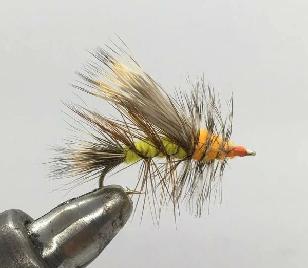 One Dozen (12) - Stimulator - Yellow - Dry Fly – Strike Fly
