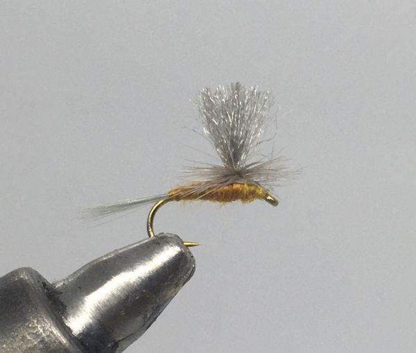 Parachute Sulphur, 12 Pack Dry Fly, Strike Fly Company