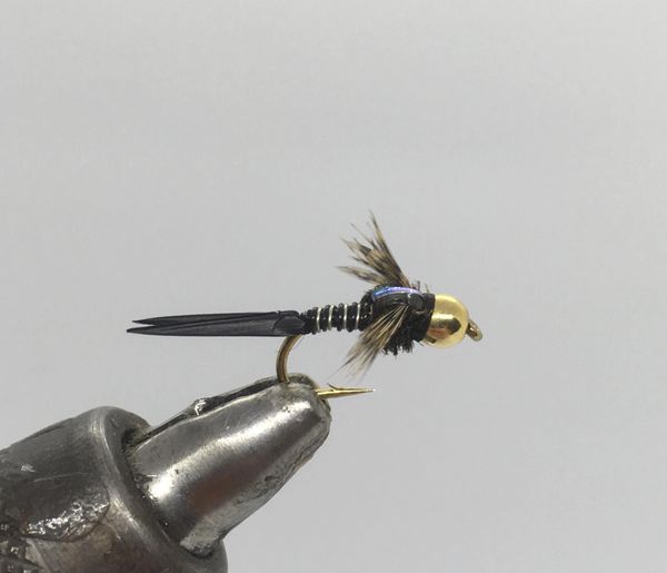 One Dozen (12) - Beadhead Copper John - Zebra - Nymph – Strike Fly