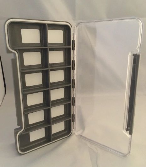 Large Slim Magnetic 12 Compartment Fly Box – Strike Fly